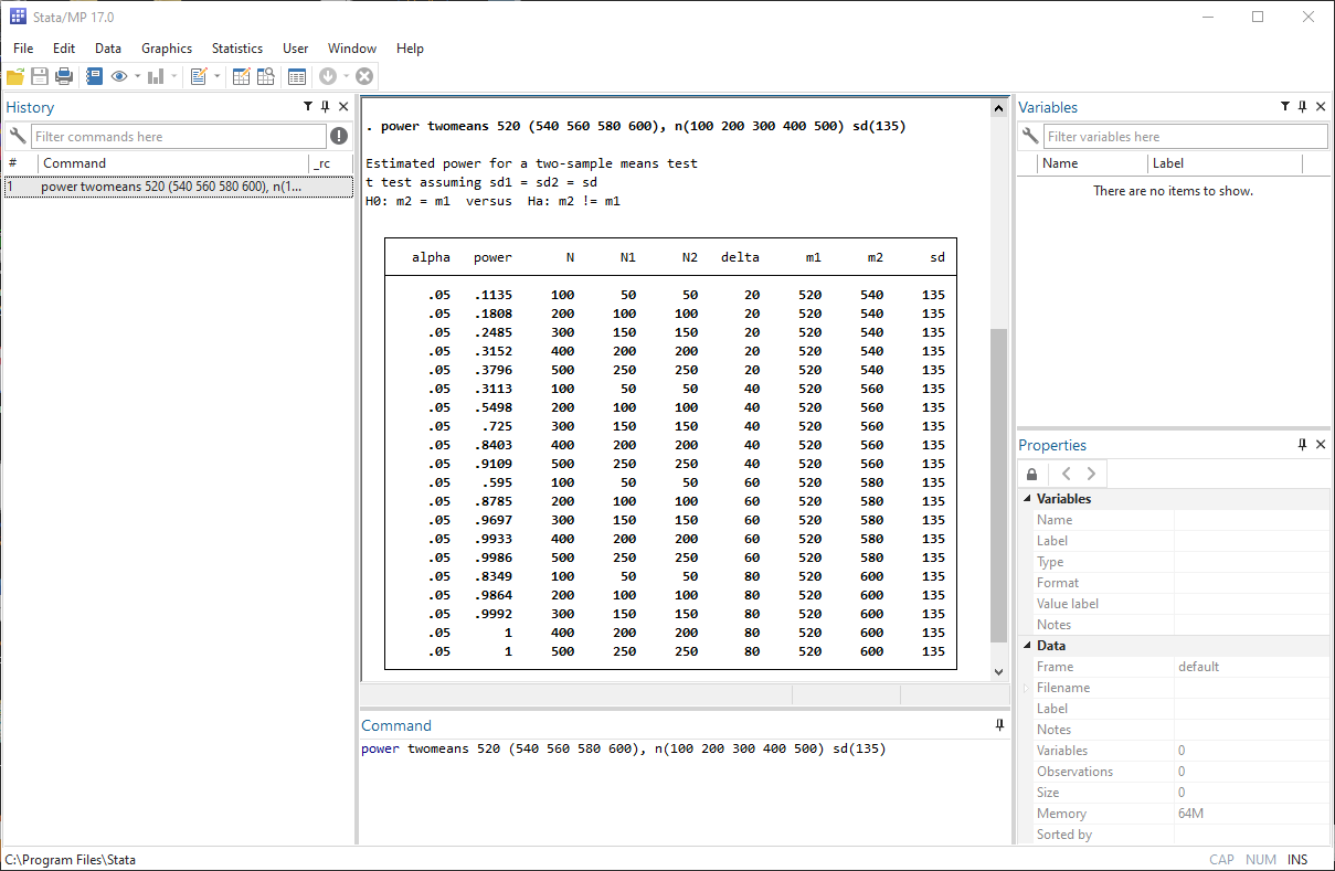 Calculate Sample Size Power Analysis Stormoh