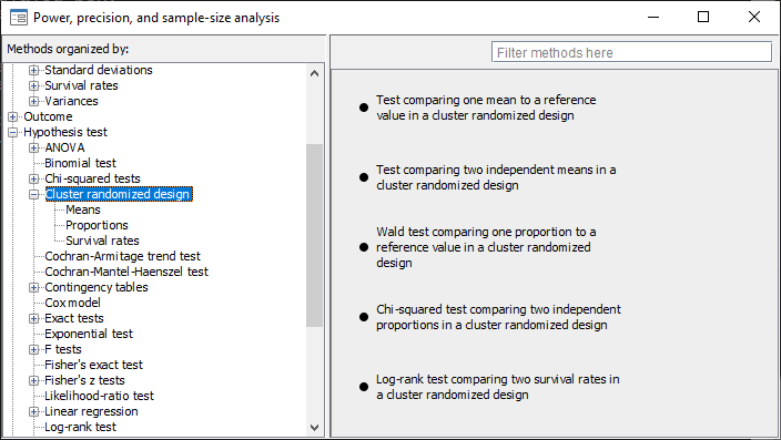 Power Analysis For Cluster Randomized Designs Stata