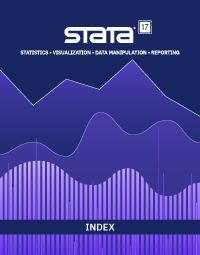 Stata Bookstore | Index, Release 17