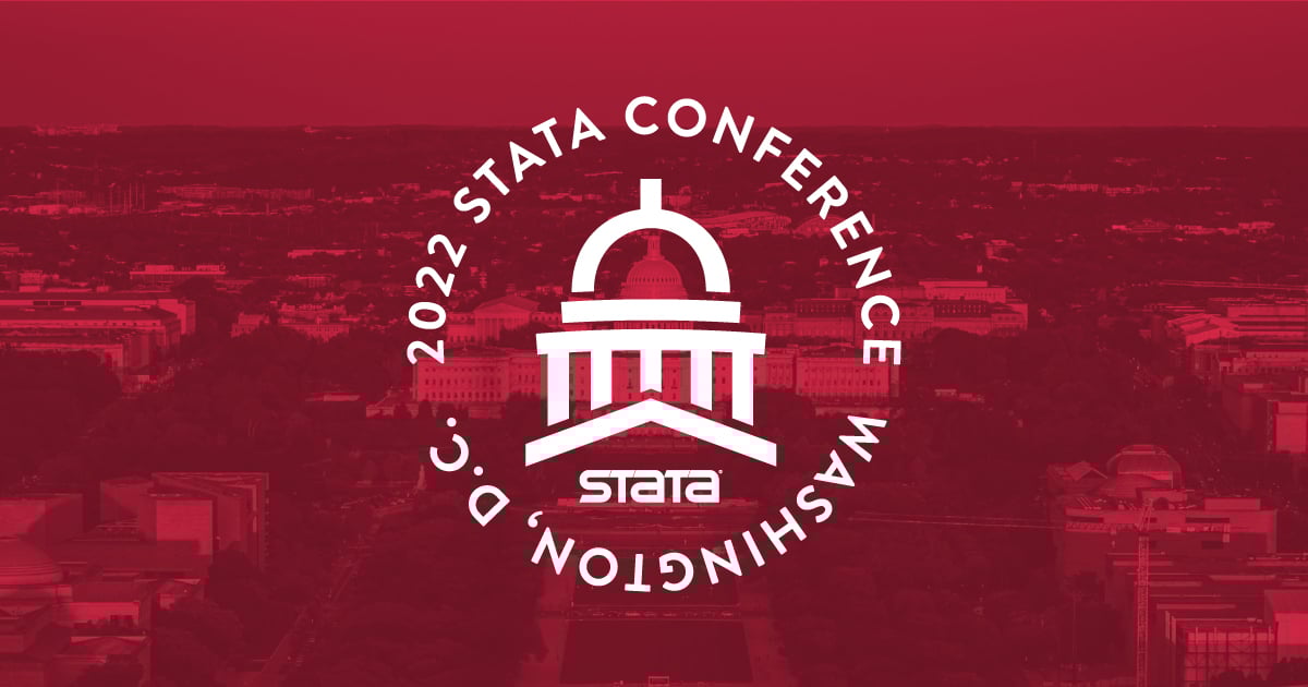 2022 Stata Conference DC | Stata
